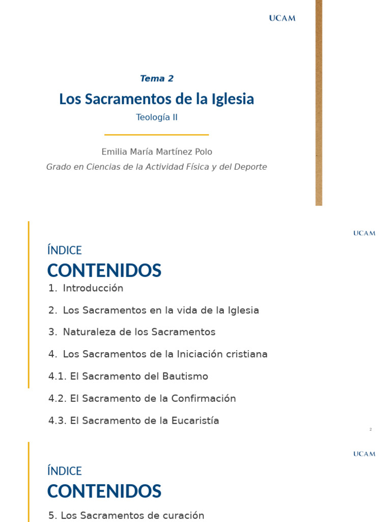 Tema 2 Teo II. | PDF | eucaristía | Confirmación