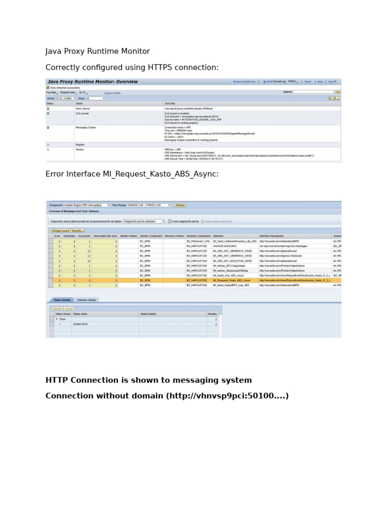 Java Proxy Runtime ERROR | PDF