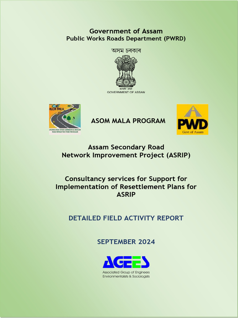 Detailed Field Activity Report - Sep 2024 | PDF