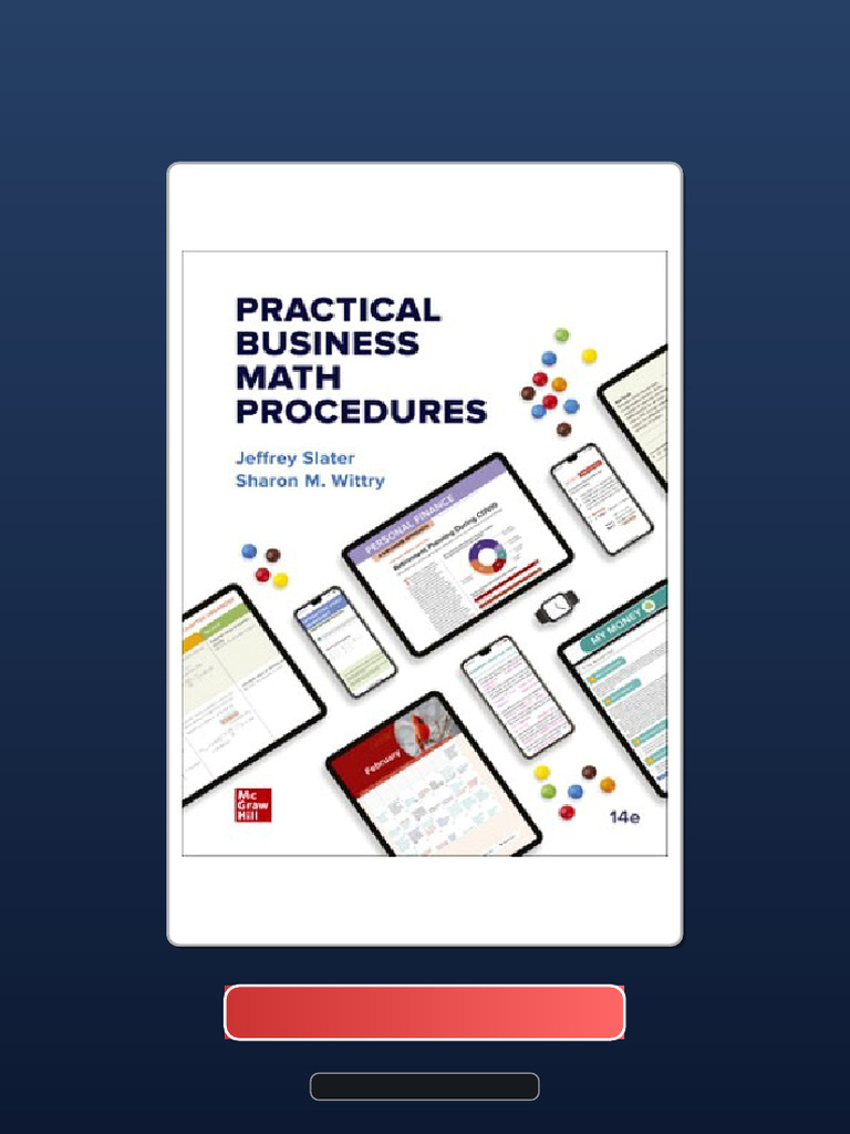 Immediate Access Practical Business Math Procedures 14th Edition Slater Verified PDF Download ...
