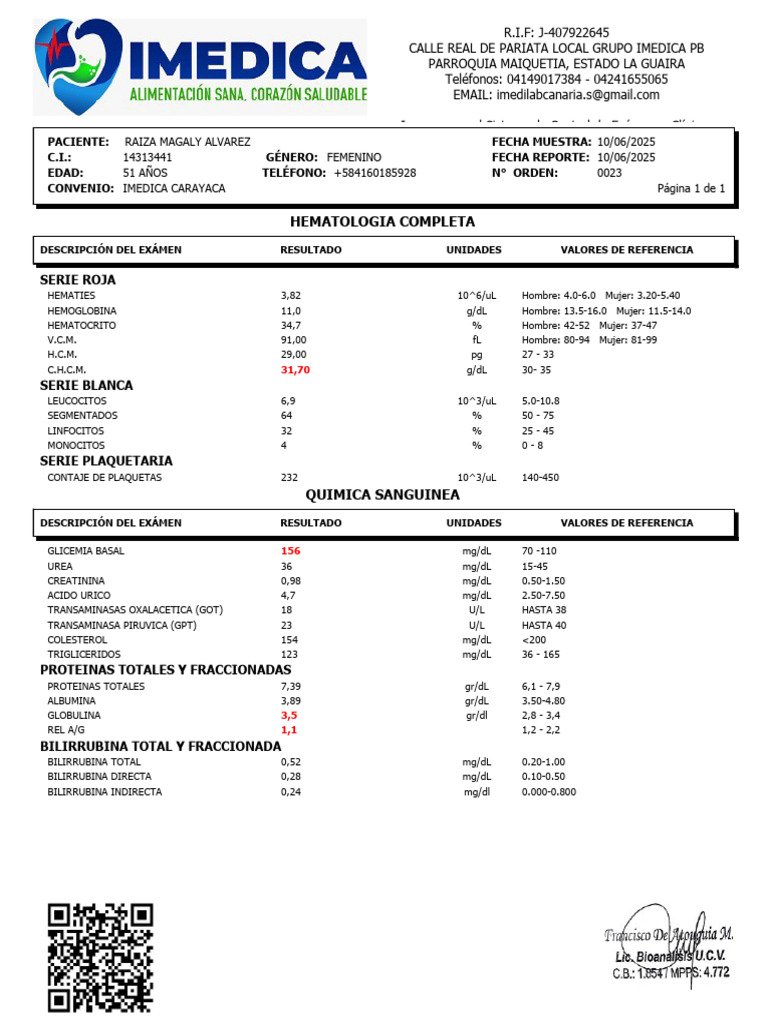 Raiza Magaly Alvarez | PDF | Patologia clinica | Medicina CLINICA