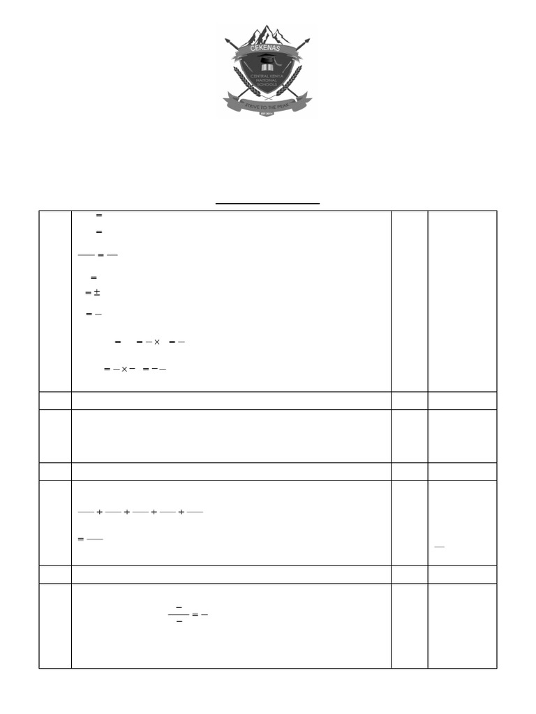 Mathematics PP2 Answers | PDF | Geometry