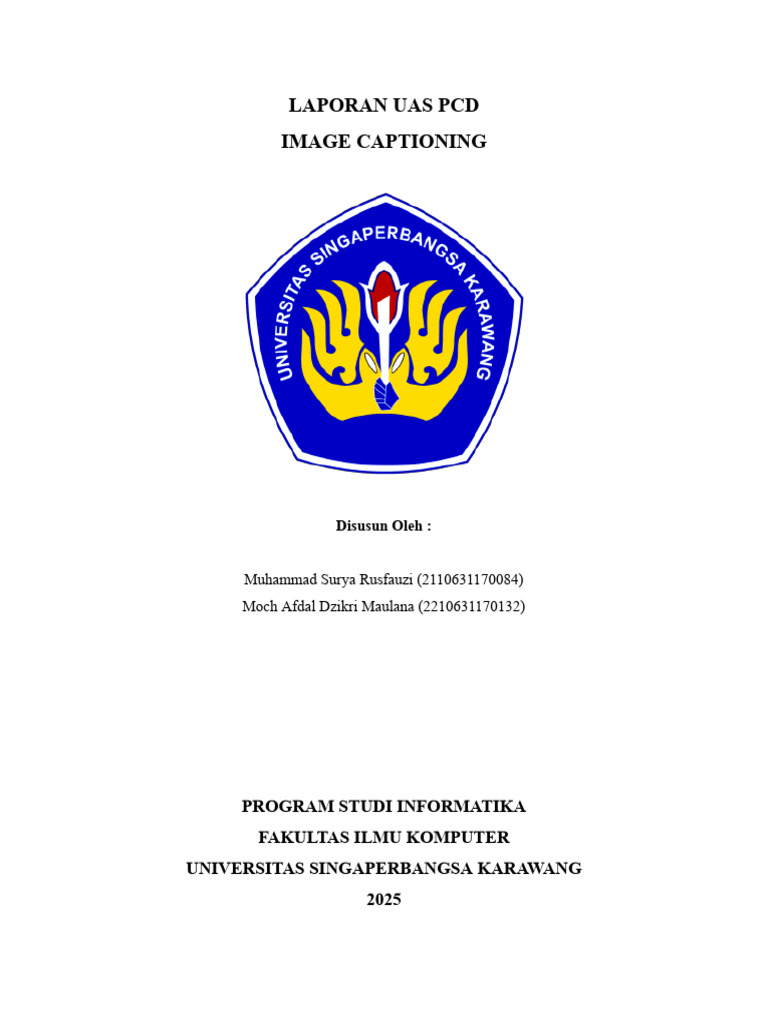 Laporan Uas PCD | PDF