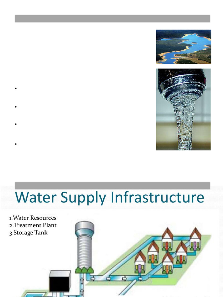 Building Services Lecture 02 Water Supply System | PDF