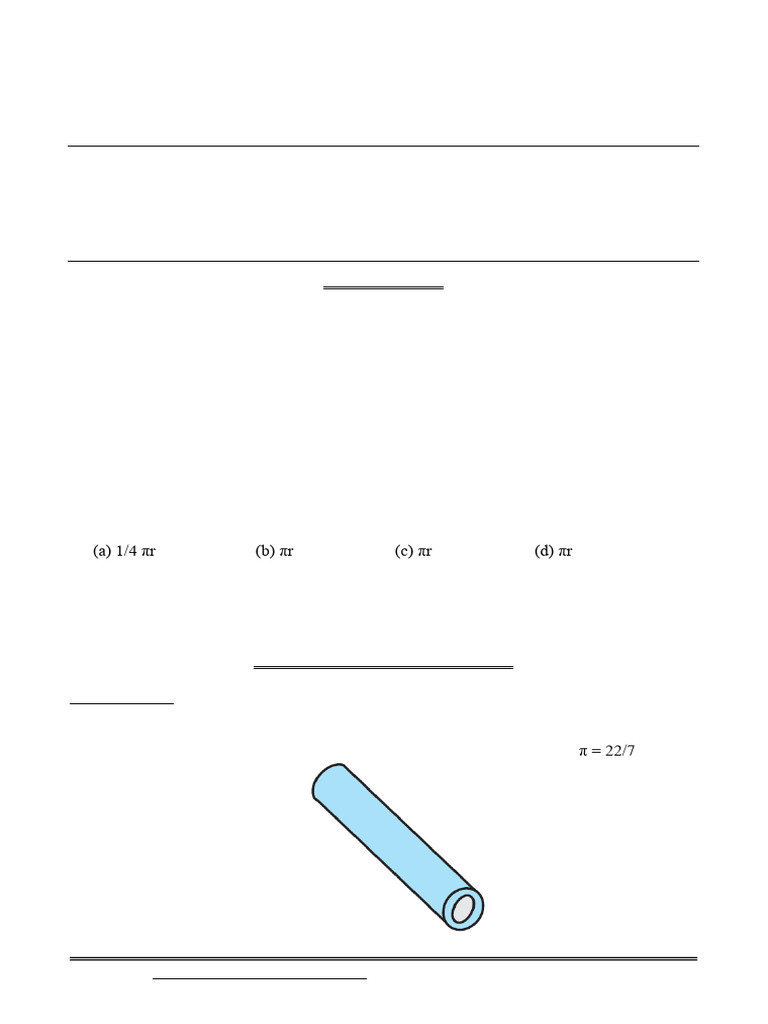 Maths Class Viii Pt2 Exam 2023 Sample Paper 02 | PDF | Area