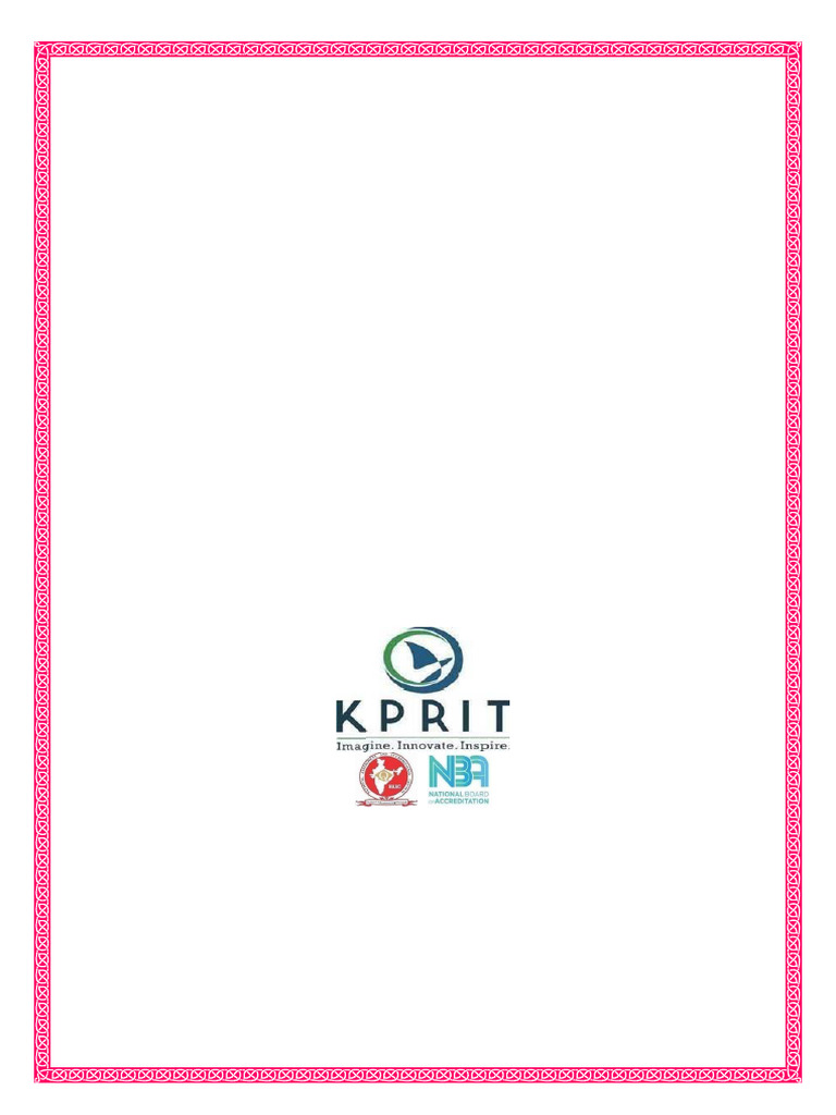 Iomp Project Certificate Ai & ML | PDF