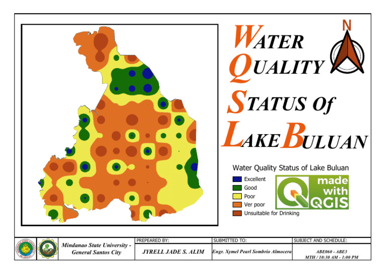 Lake Buluan Water Quality FINAL | PDF