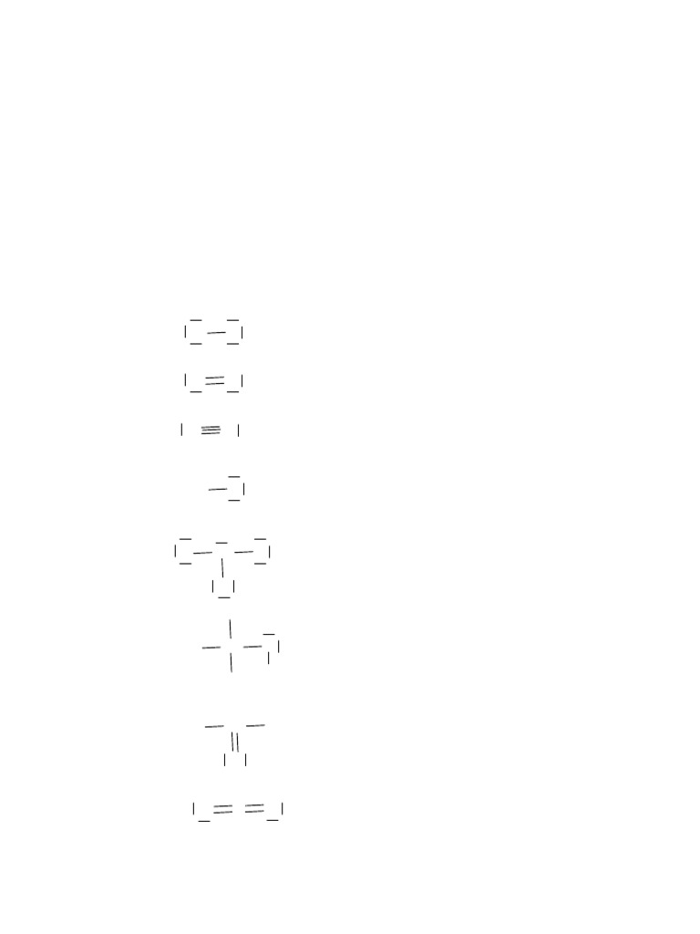 Example Lewis Dot Problems | PDF | Chemical Bond | Covalent Bond