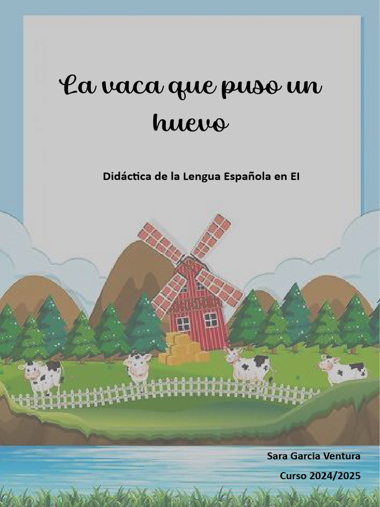 Cuento infantil: La vaca que puso un huevo | PDF | Cuentos | Comunicación