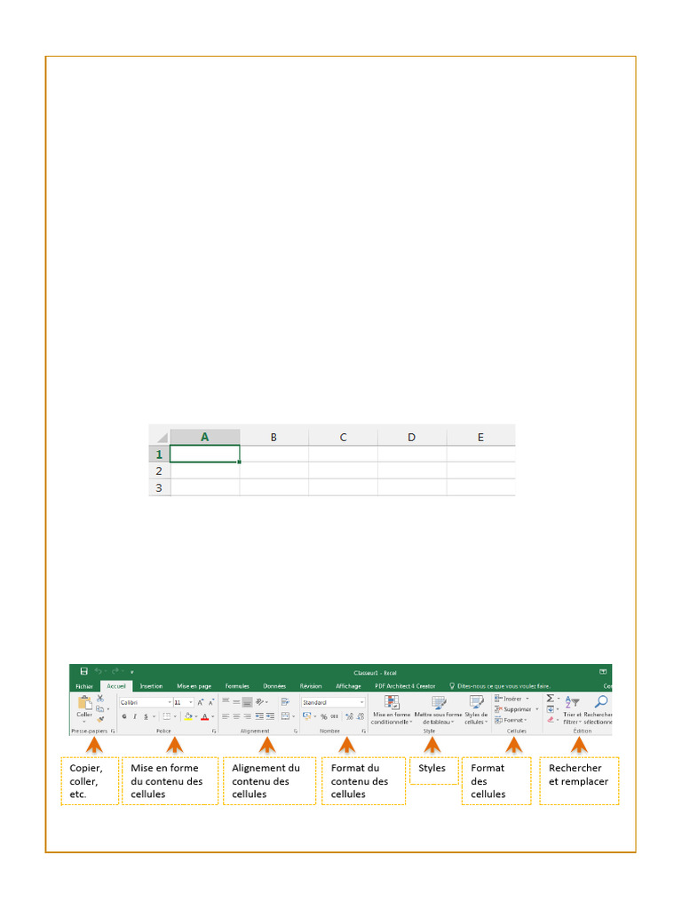 Introduction au tableur Excel | PDF | Feuille de calcul | Microsoft Excel