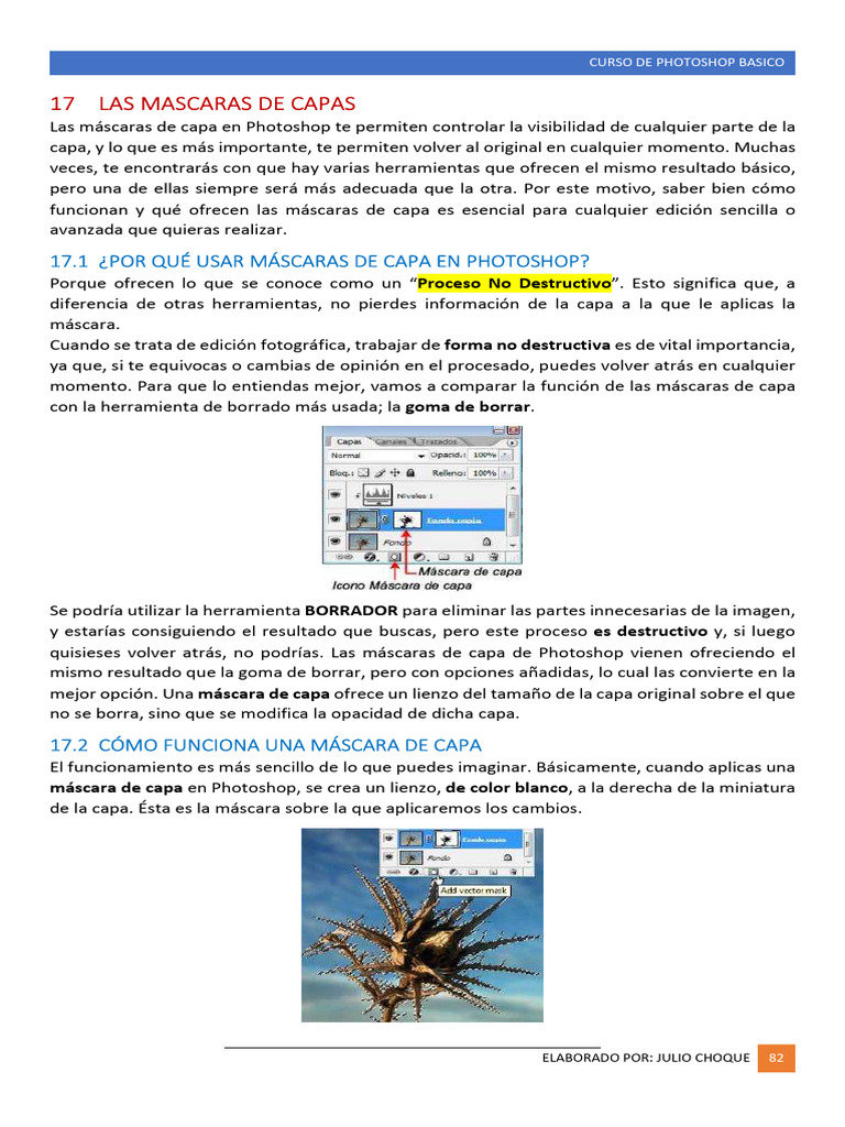 La Mascara de Capas | PDF | Adobe Photoshop