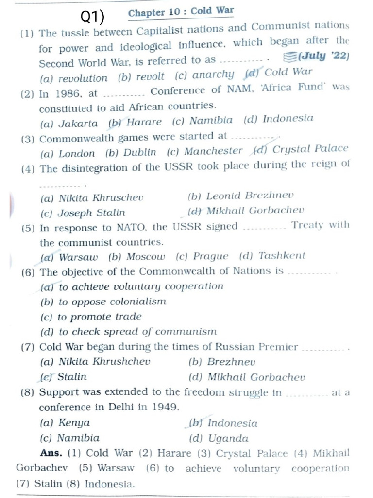 Class 12th History Chapter 10 Notes PDF | PDF