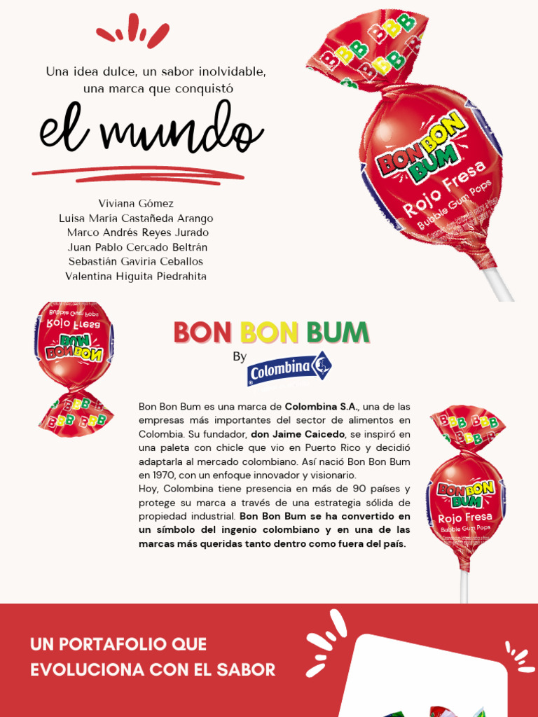 Presentación Bom Bom Bum | PDF | Producto (Negocio) | Marca
