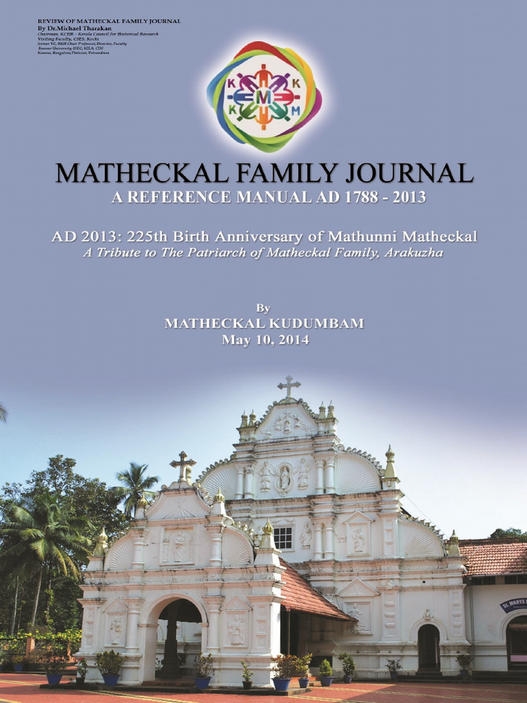 Family Journal Review by DR Michael Tharakan | PDF