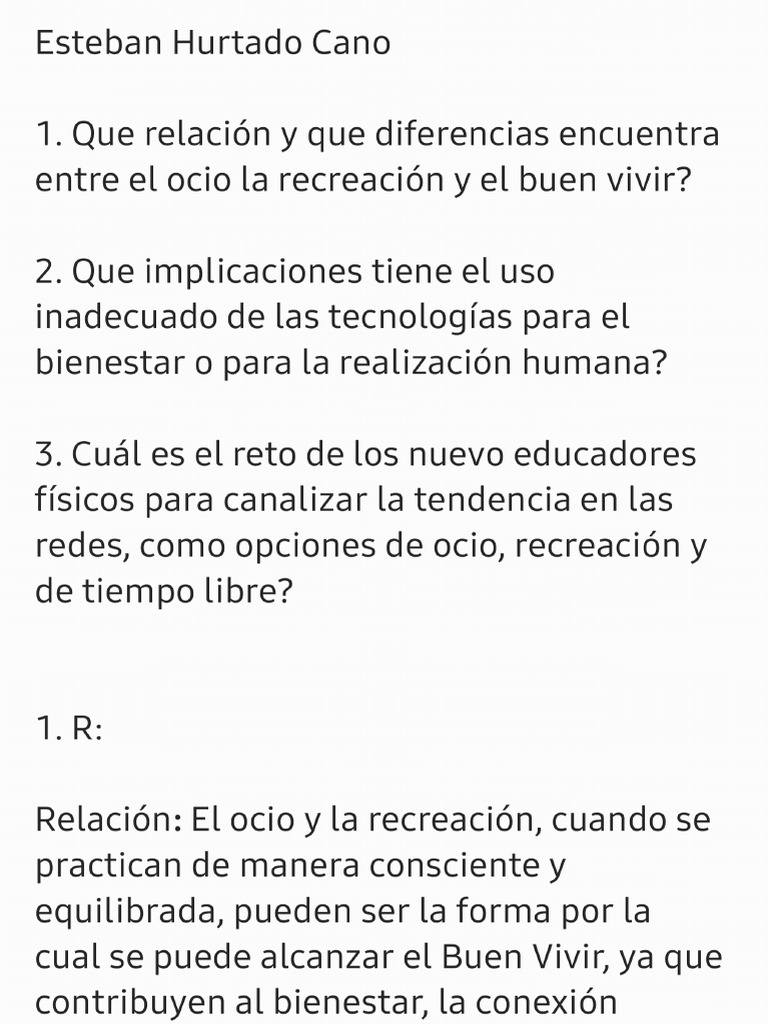 Respuesta Preguntas de Las Exposiciones 10 Junio | PDF