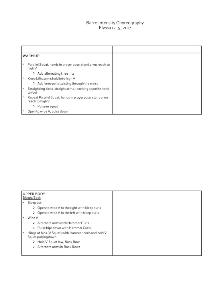 12 - 5 - 17 Choreography | PDF
