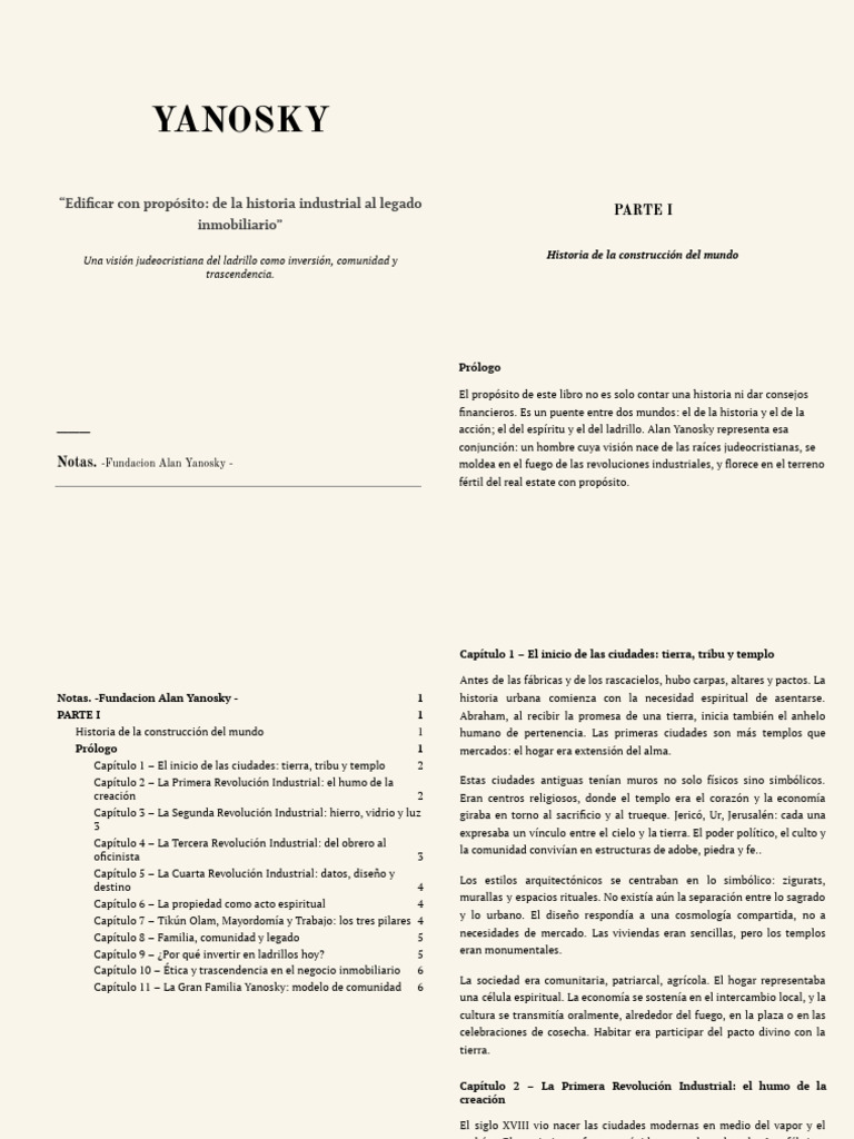 Edificar Con Propósito - de La Historia Industrial Al Legado Inmobiliario | PDF | Revolución ...