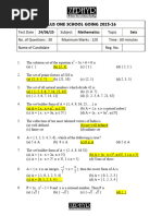 Set Theory Practice Questions | PDF | Subset | Mathematical Logic