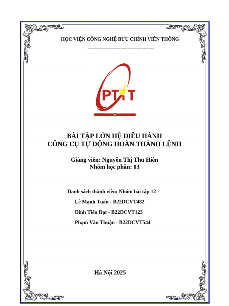 Nhóm 3 - 12 - Version - 2 | PDF