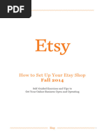 Etsy Seller Workbook for Digital Products | PDF | Etsy | Marketing