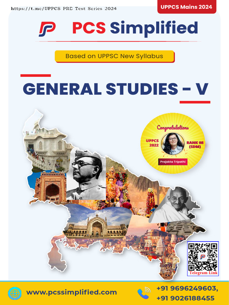 Uppcs Paper 5 Material | PDF | Mughal Empire