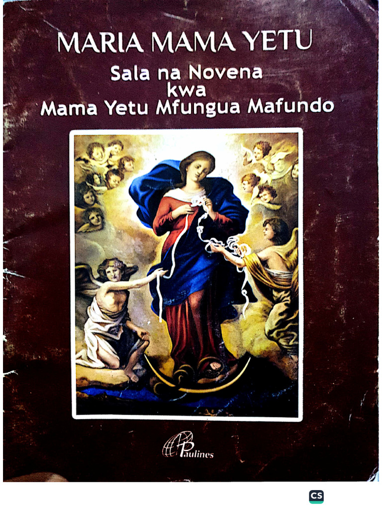 Novena Kwa Maria Mfungua Mafundo | PDF