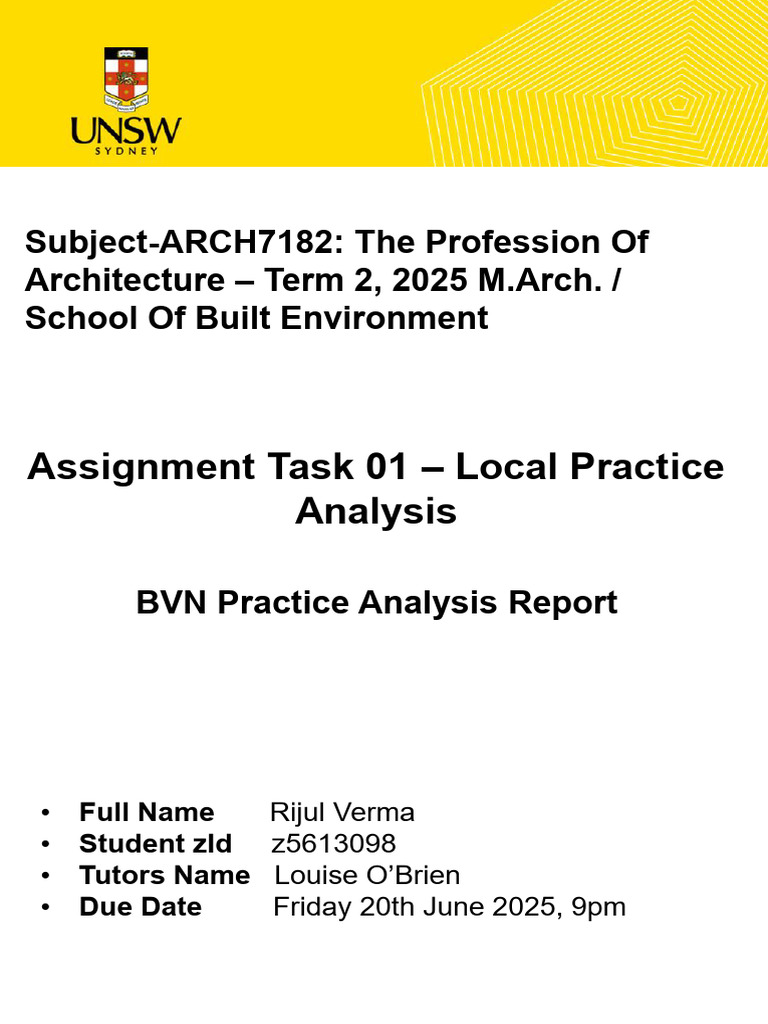 BVN Architecture: Engaging Dharug Country | PDF | Bullying | Leadership