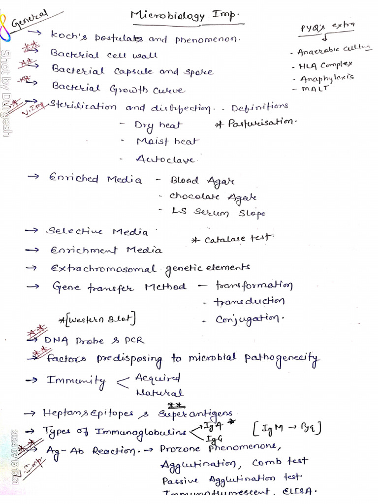 Microbiology Markings ? | PDF