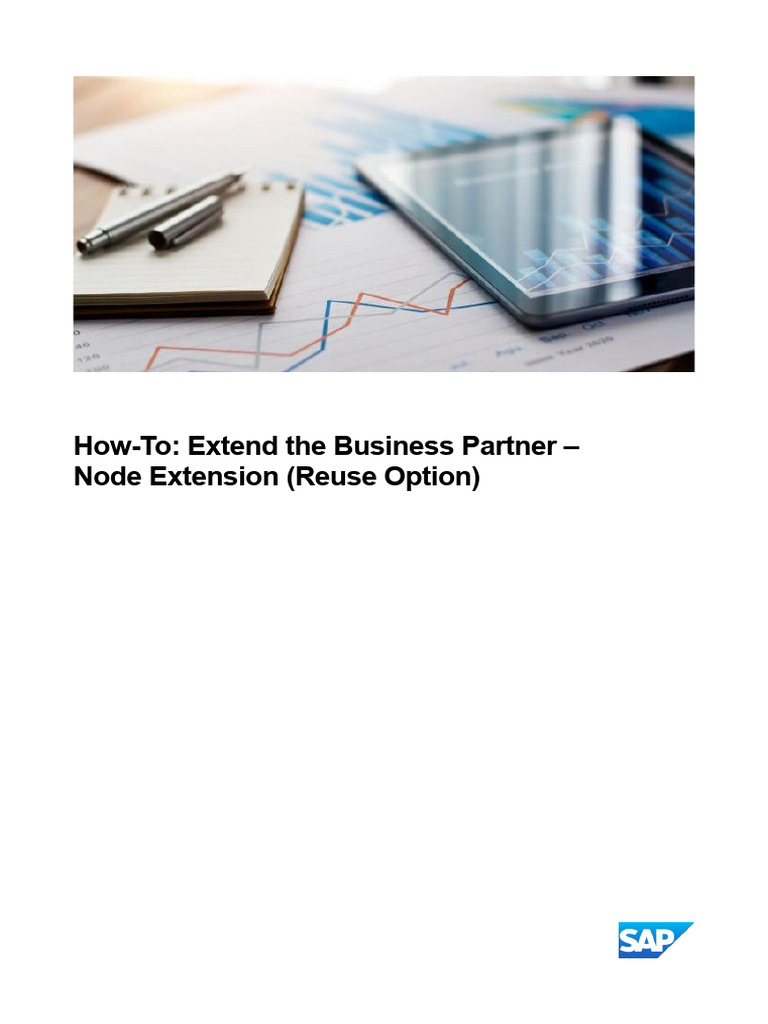 Extend The MDG Business Partner-Node Extension (Reuse Option) | PDF ...