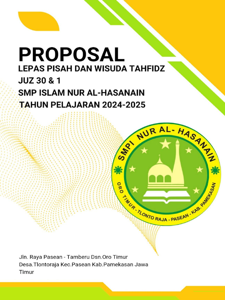 Wisuda Tahfidz Juz 30 & 1 SMP Islam | PDF