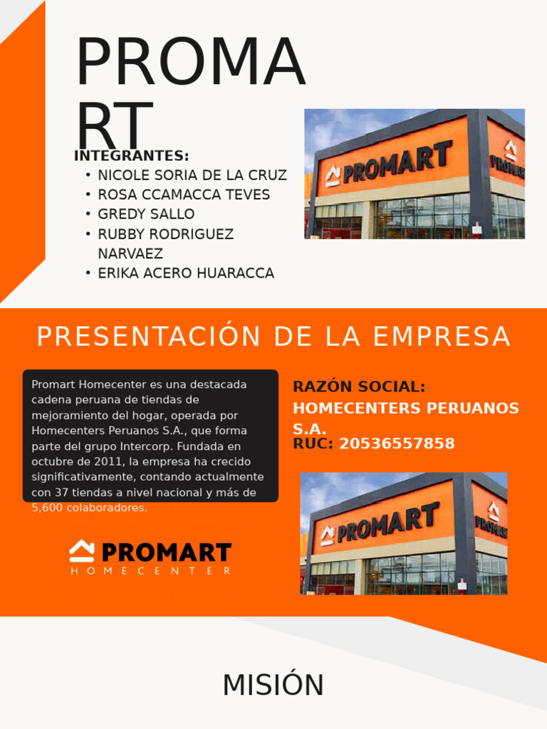 Promart - Presentación Final | PDF | Marketing | Publicidad