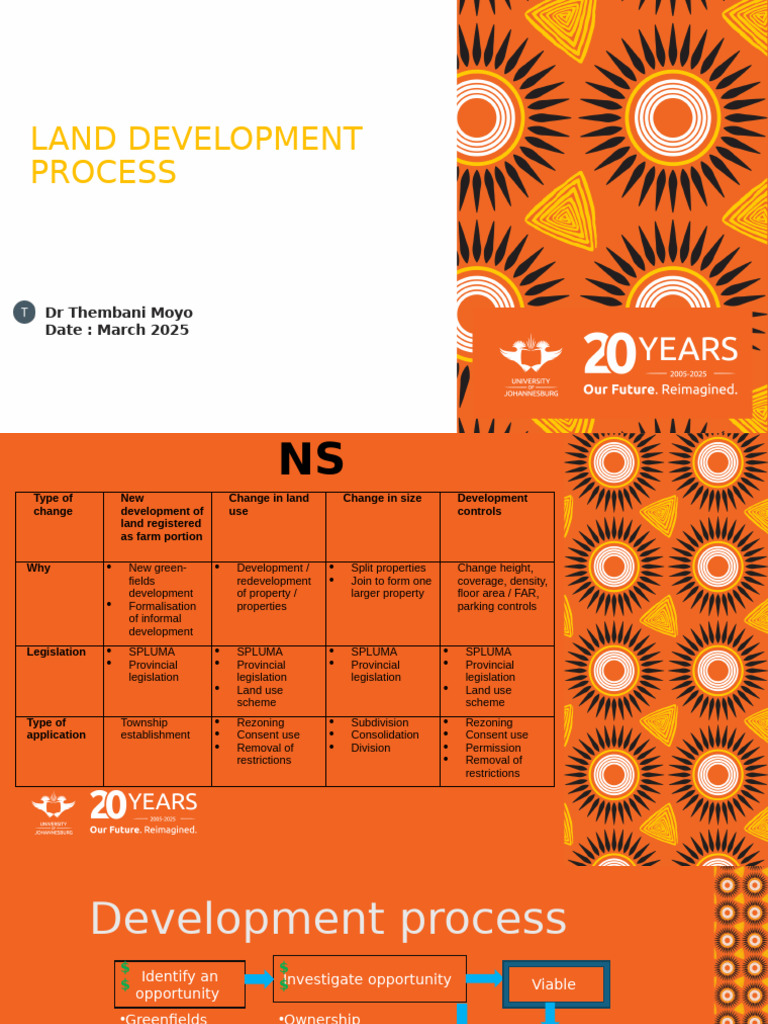 Land Development Process - Unit 7 | PDF | Zoning | Environmental Impact Assessment