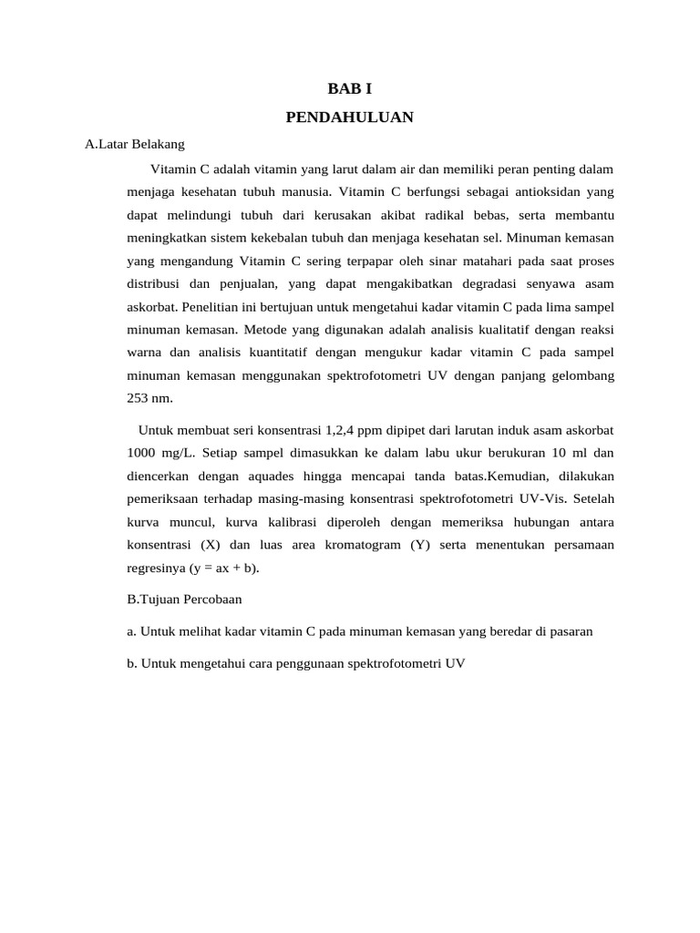 PC 9 Kfa, Bab 1,2 Lampiran | PDF