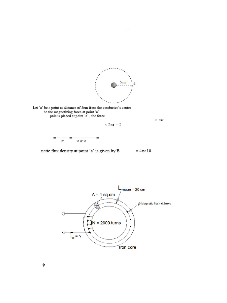 Typical Numerical Illustration Elect MC1 | PDF | Transformer | Inductor