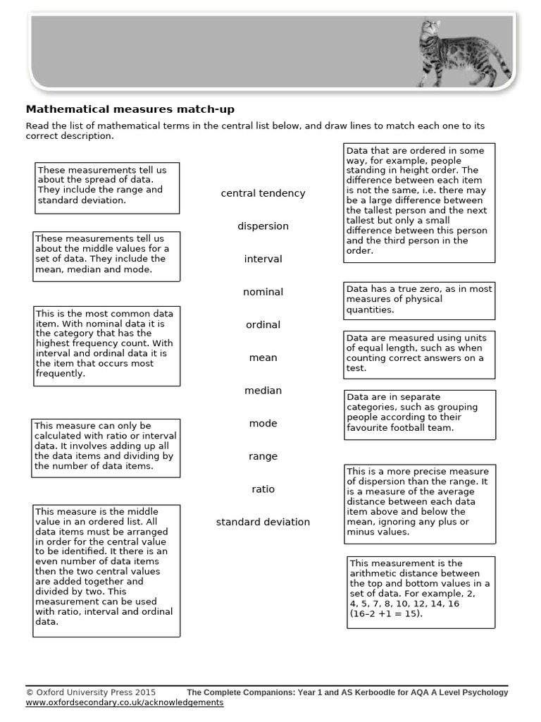 Central Tendency and Dispersion | PDF | Mean | Descriptive Statistics