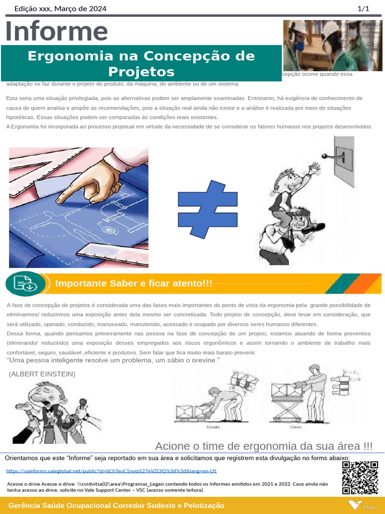 Informe Ergonomia Ed11 Nov2022 | PDF