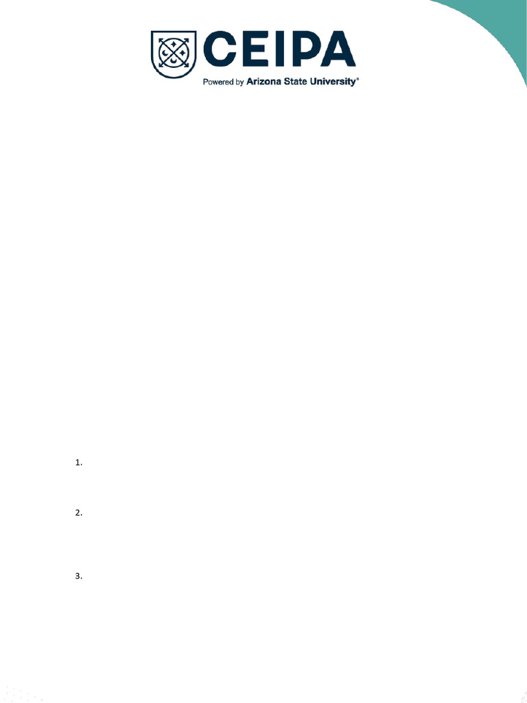 Formación CEIPA Powered by Arizona State University | PDF | Aprendizaje | Cognición