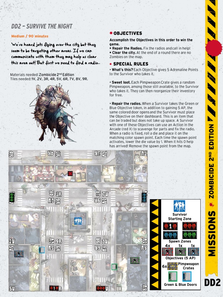 DD2 - Survive The Night (2E) | PDF