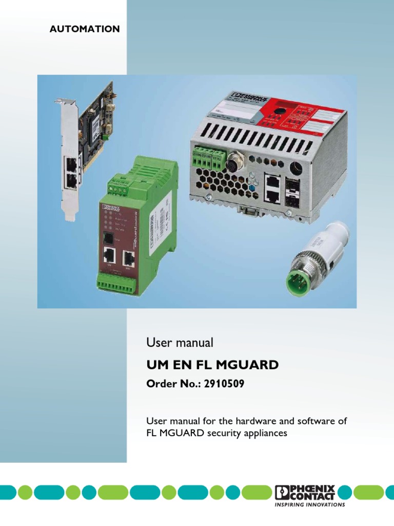 Fl Mguard Rs User Manual | Firewall (Computing) | Computer Network