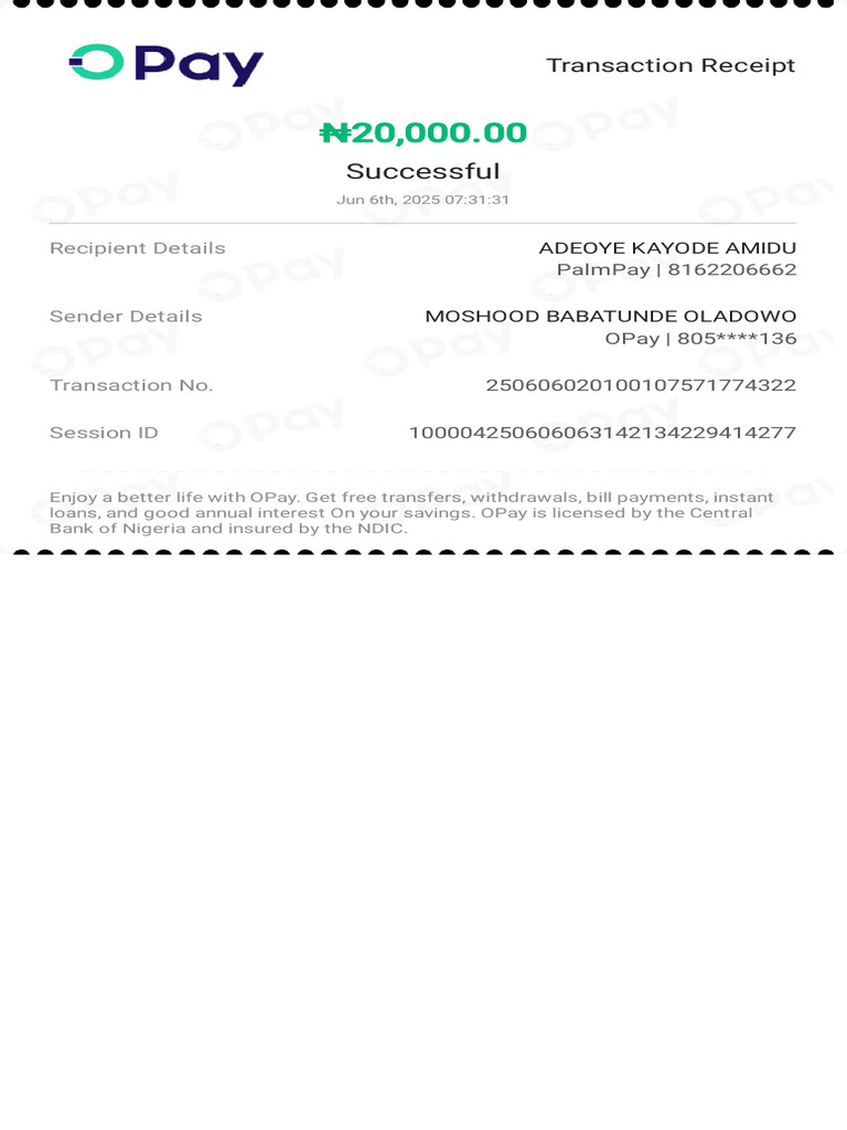 Transaction Receipt-250606020100107571774322 | PDF