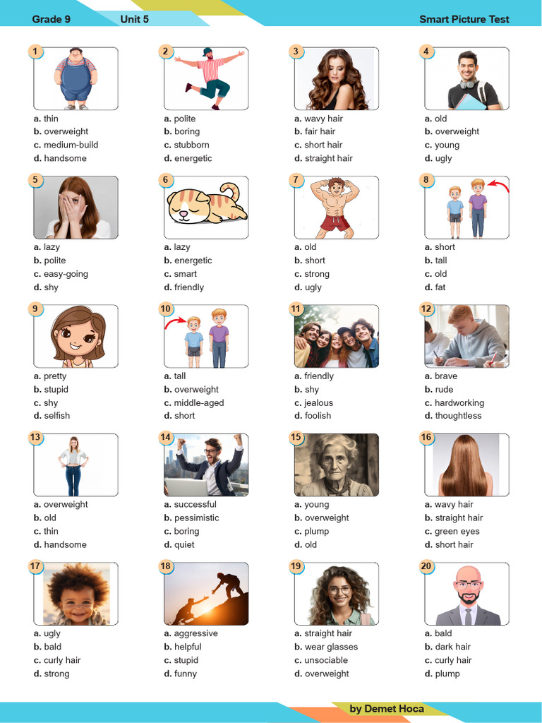 9.5 Smart Picture Test | PDF