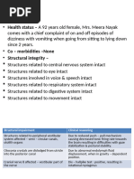 Vestibular Rehabilitation: Gaze Stabilization Exercise Vorx1 | PDF ...