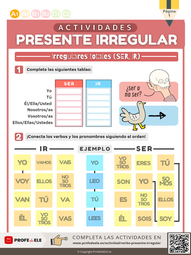 Cuadernillo - Presente Irregular (v.1.2) | PDF