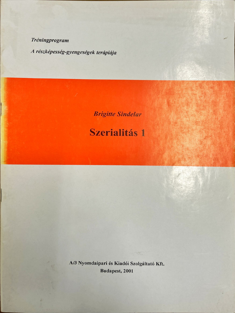 Brigitte Sindelar Szerialitás | PDF