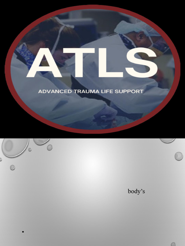 Seminar ATLS Trauma | PDF | Shock (Circulatory) | Major Trauma