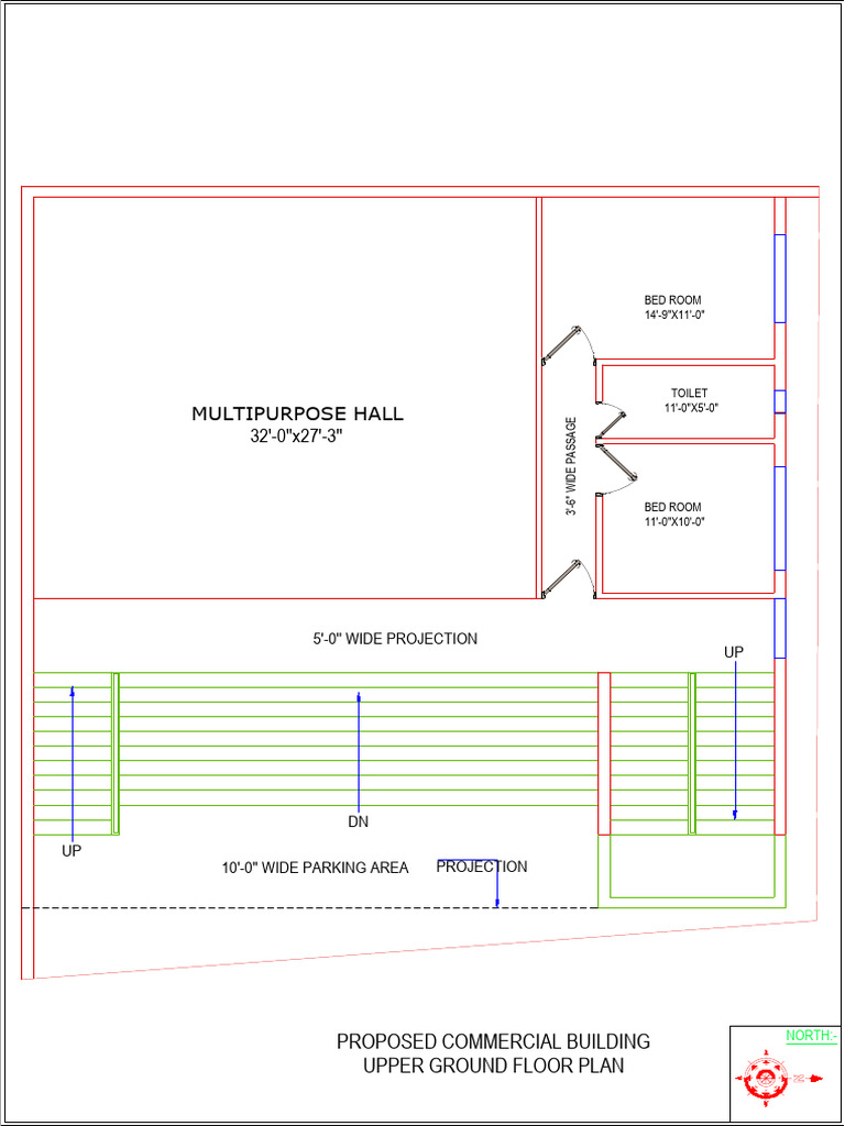 Upper Ground Floor Plan Overview | PDF