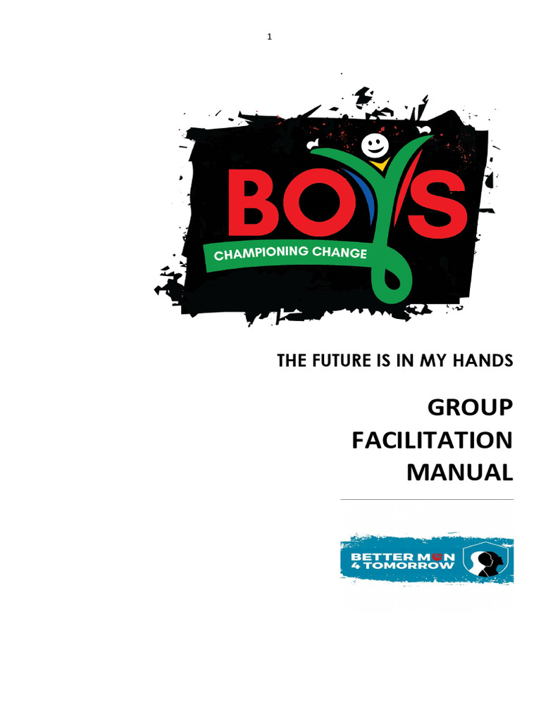 Boys Championing Change Facilitation Manual | PDF | Gender | Gender Studies