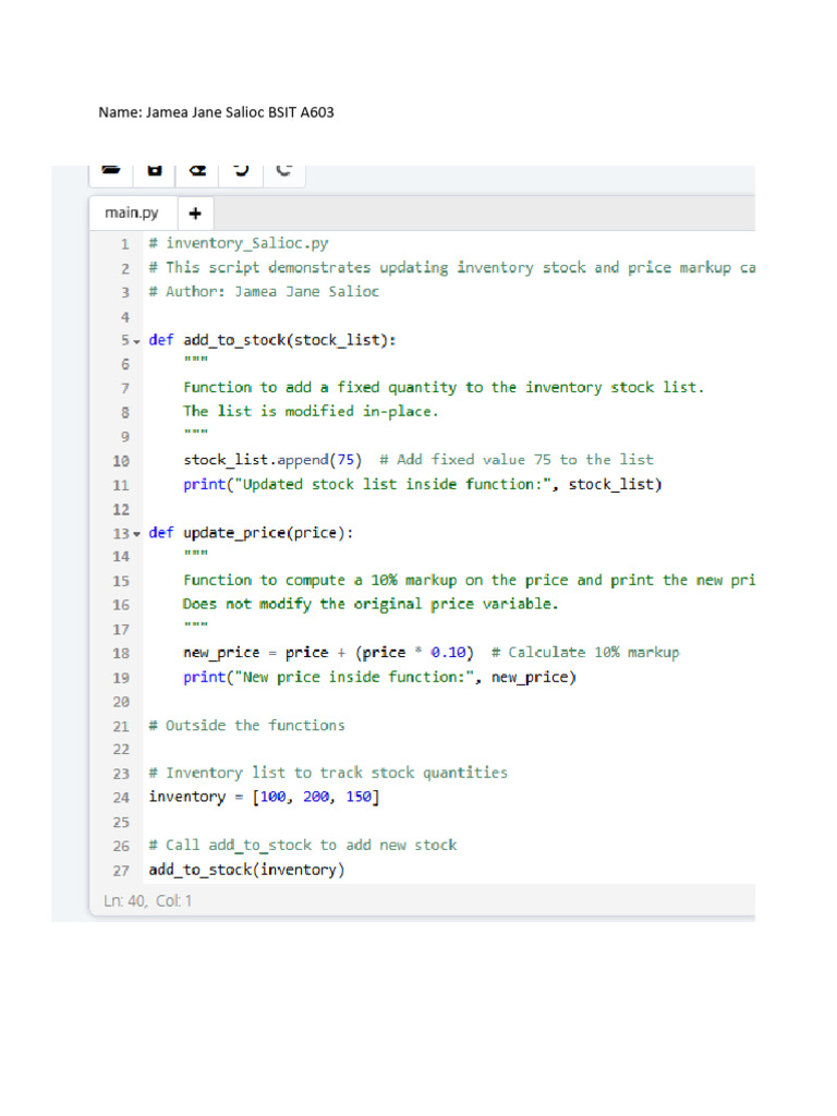 Salioc 08 Laboratory Exercise 1 | PDF