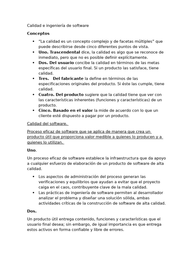 Abcdfghijklmn | PDF | Calidad (comercial) | Software