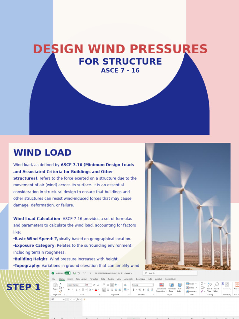 Step To Use Wind Load Structure Asce 7-16 | PDF | Wound | Roof